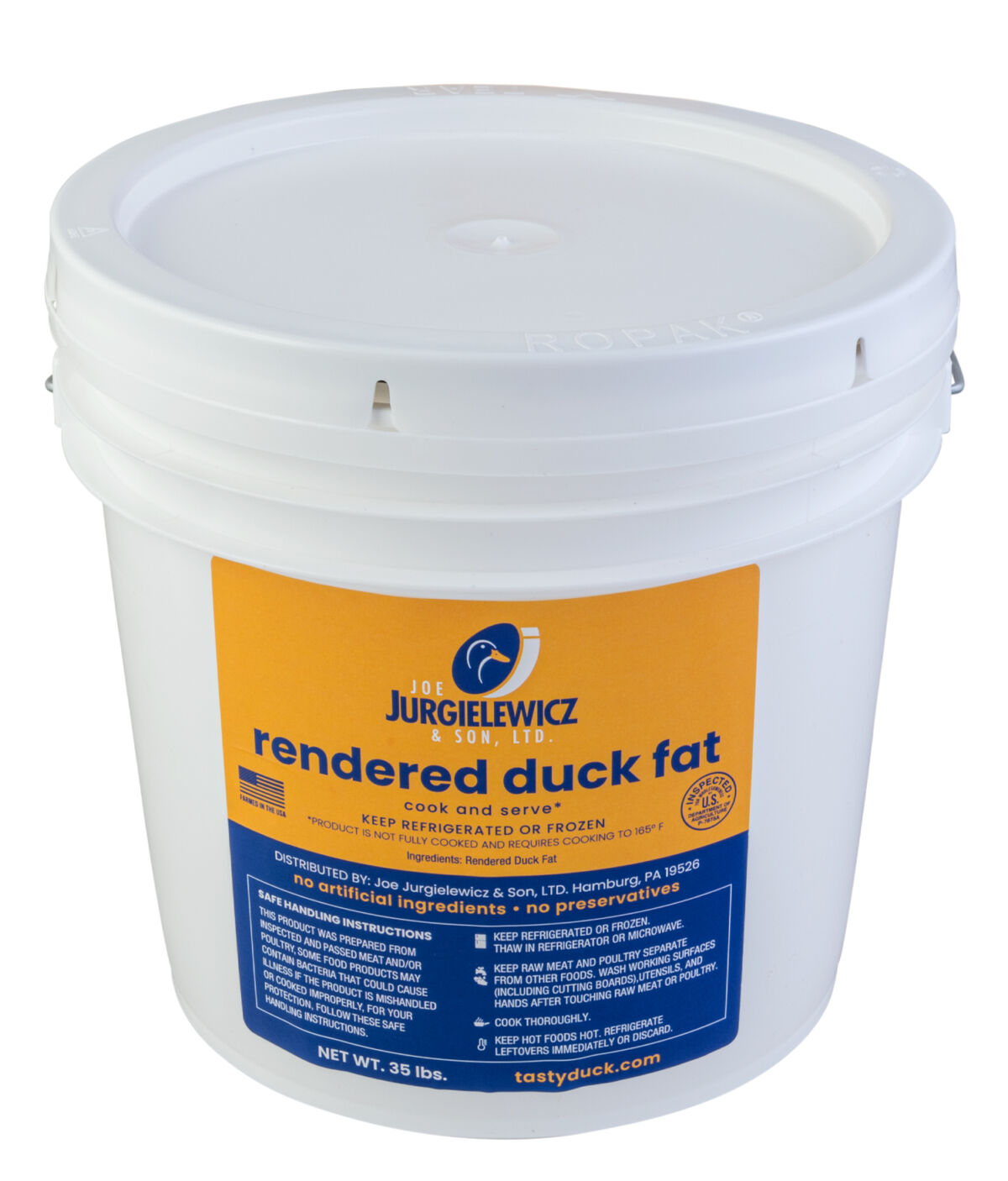 Buy Rendered Duck Fat Online | Joe Jurgielewicz & Son